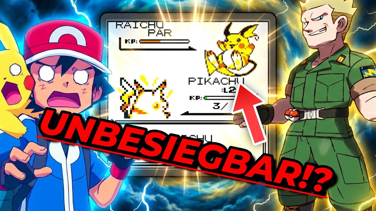 Gelbe Edition wie ASH spielen!? | Ash vs. Gameboy 3 - YouTube