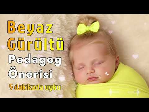 Ağlayan Bebekler Hemen Uyur | Rahatlatıcı Beyaz Gürültü Sesi