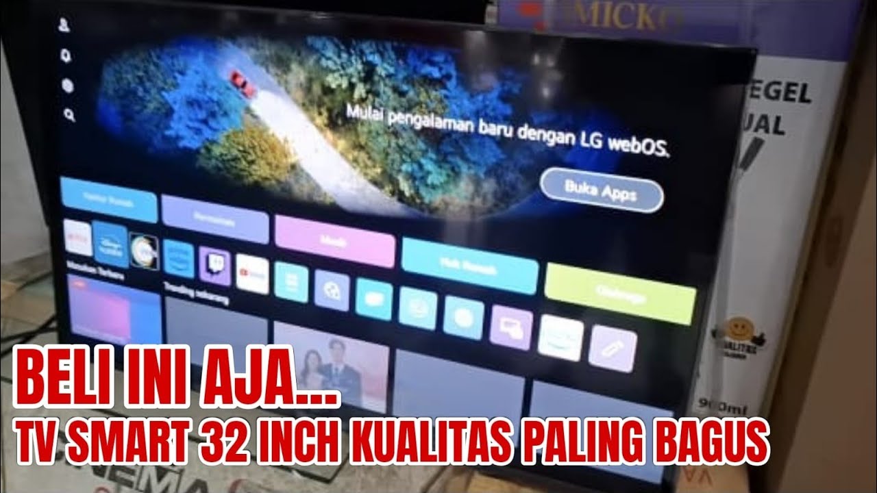 TV SMART LG 32LR65 || Tv paling laris - YouTube