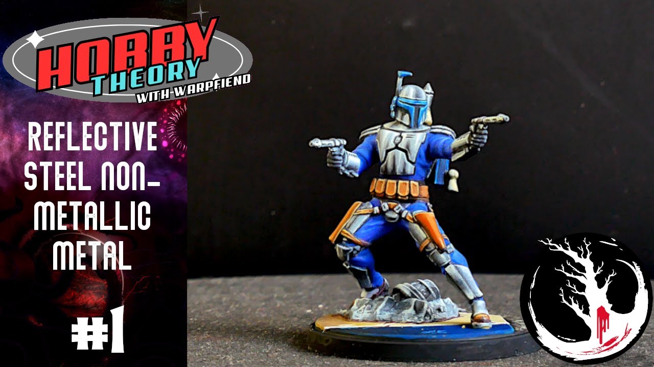 Hobby Theory: Painting Reflective Steel NMM - Jango Fett from Star Wars ...