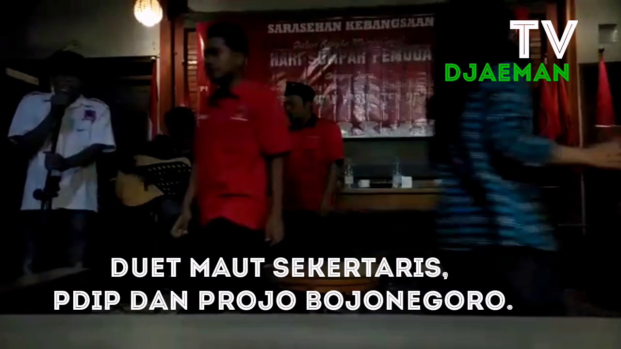 Duet maut Sekertaris DPC PDIP Bojonegoro Vs DPC Projo - YouTube