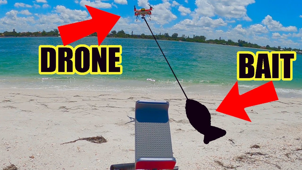 I Went Drone Fishing (Flying Big Baits Over The Ocean) SwellPro Splash ...
