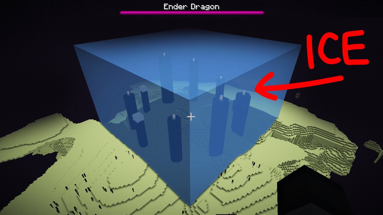 will ice stop Ender dragon? - YouTube