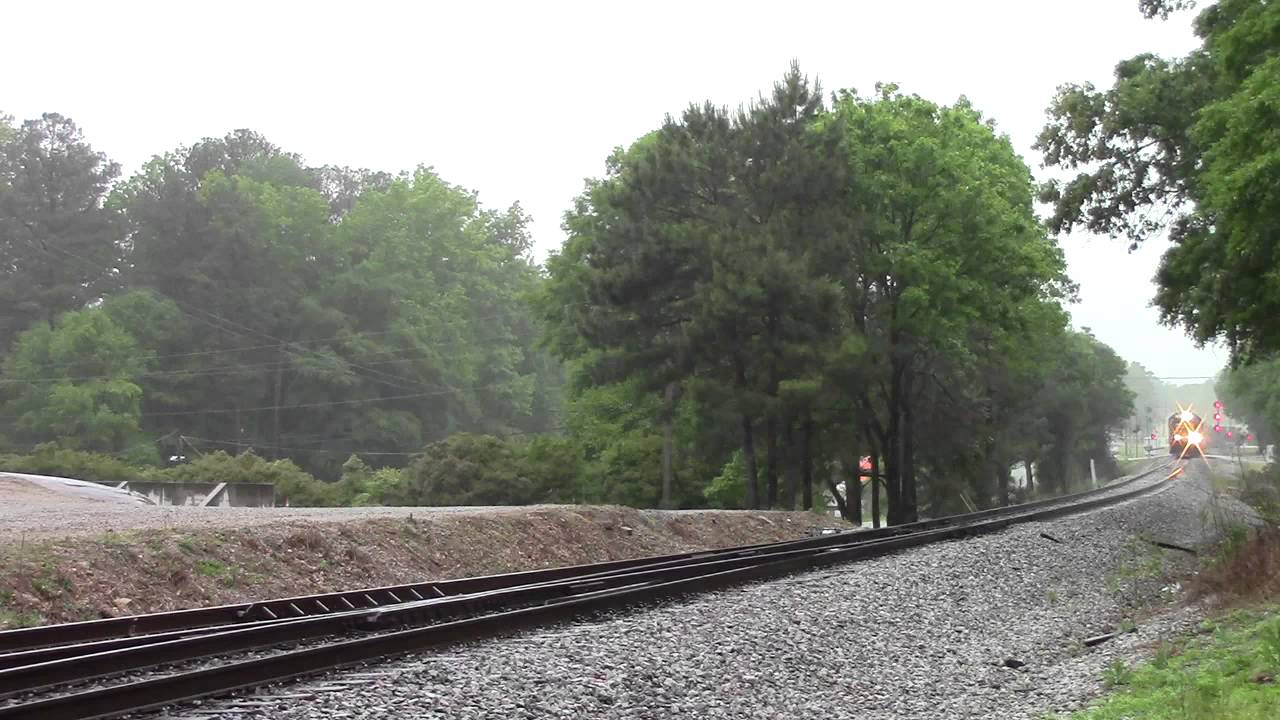 CSX A716-09 returning south 5/9/14 - YouTube