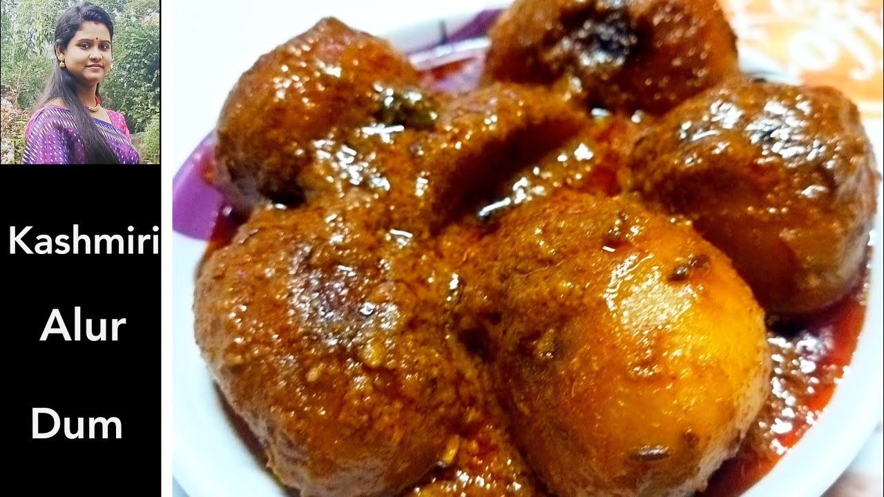 Kashmiri Alur Dum Recipe ।Kashmiri Dum Aloo।Cook with mampi - YouTube
