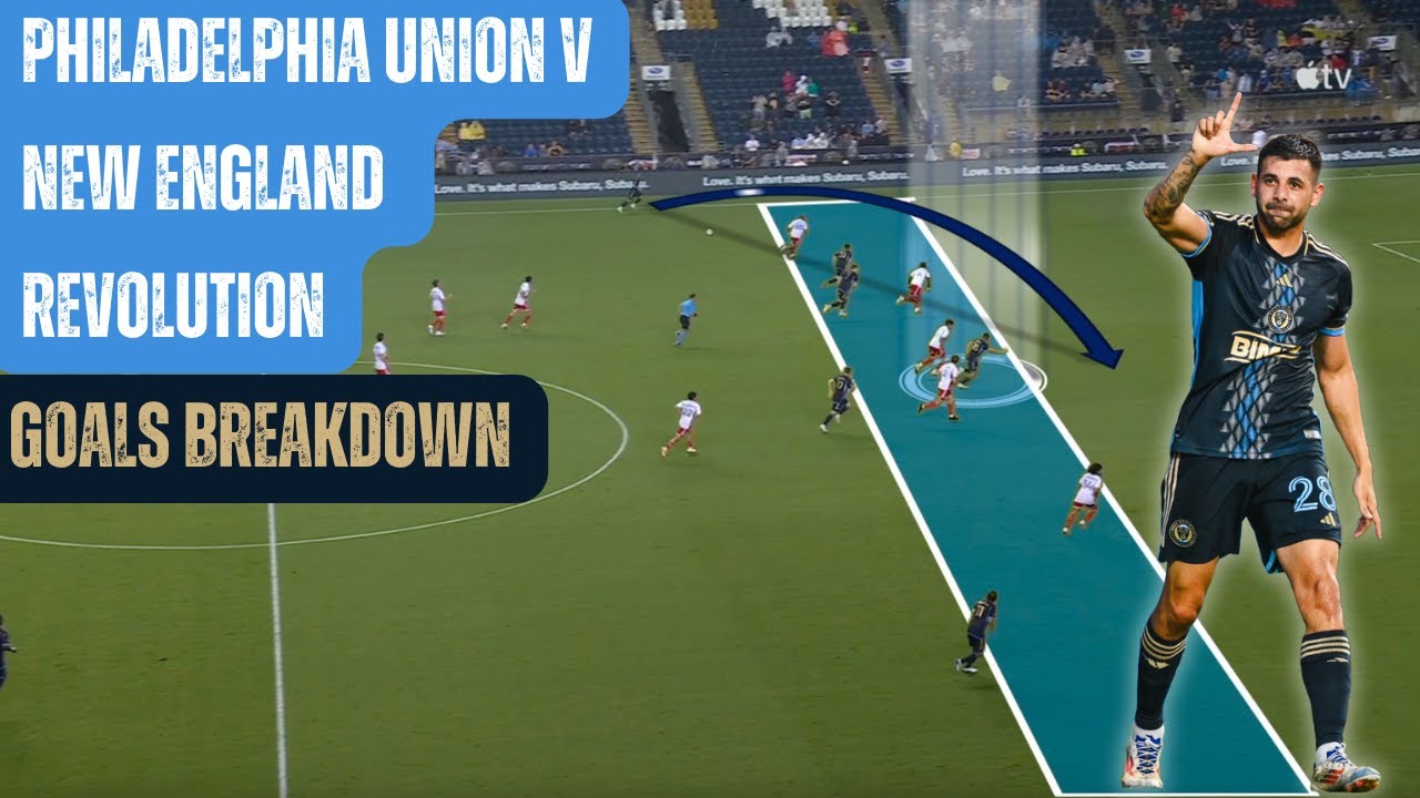 Goals Breakdown: Philadelphia Union v New England Revolution (7/17/24 ...