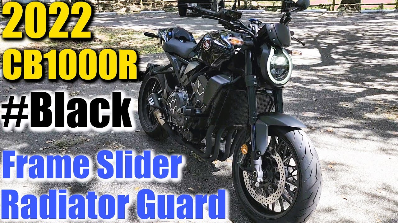 2022 CB1000r Black Edition! Just installed Frame Sliders, Radiator ...