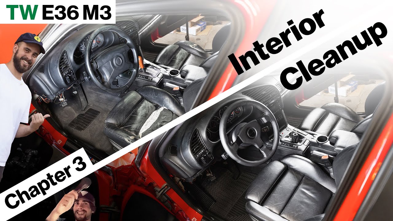 Interior Cleanup - TW E36 M3 - Clean and simple is easily overlooked ...