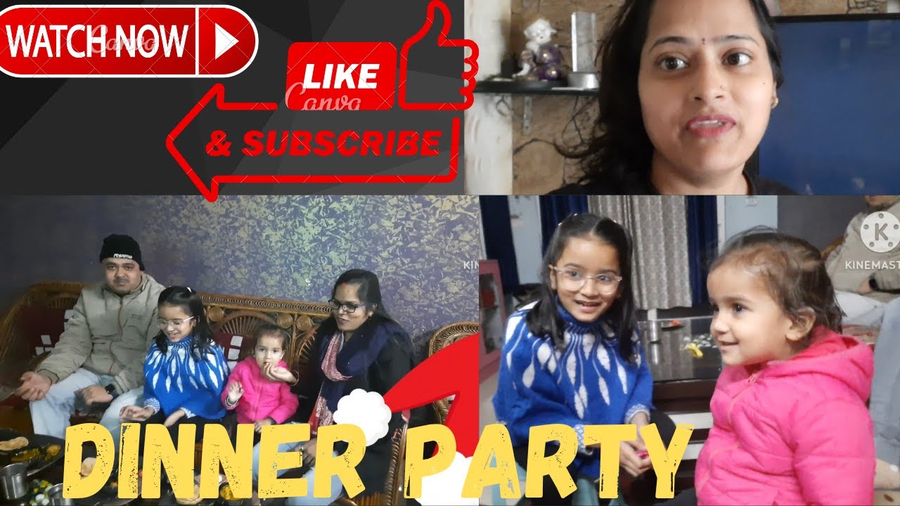 Part- 2 & Dinner party with family friend....🙂 - YouTube
