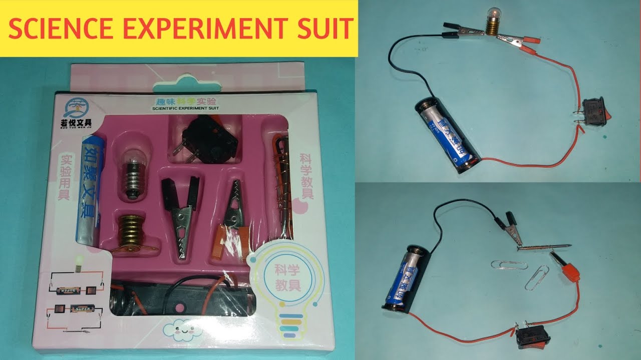 Science Experiment Suit Unboxing and Testing|Science Experiment Kit ...