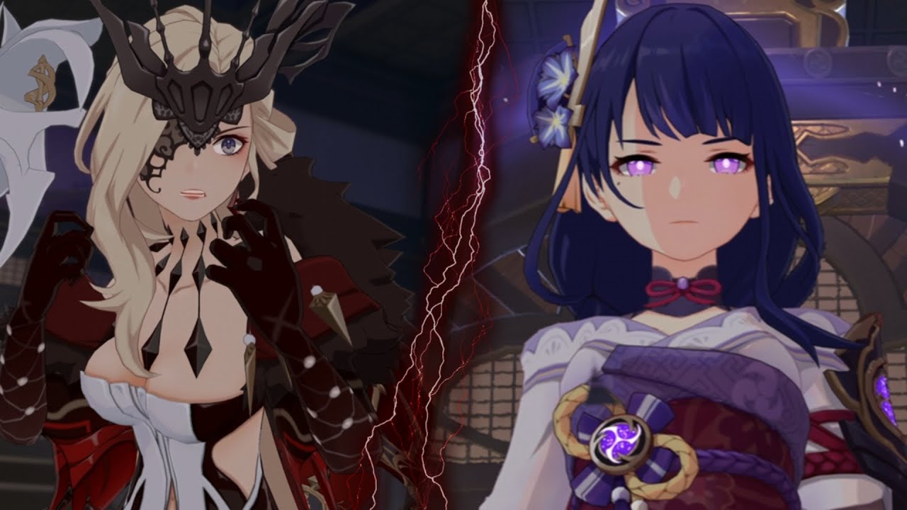 Shogun Raiden TÖTET La Signora!? - Genshin Impact - YouTube