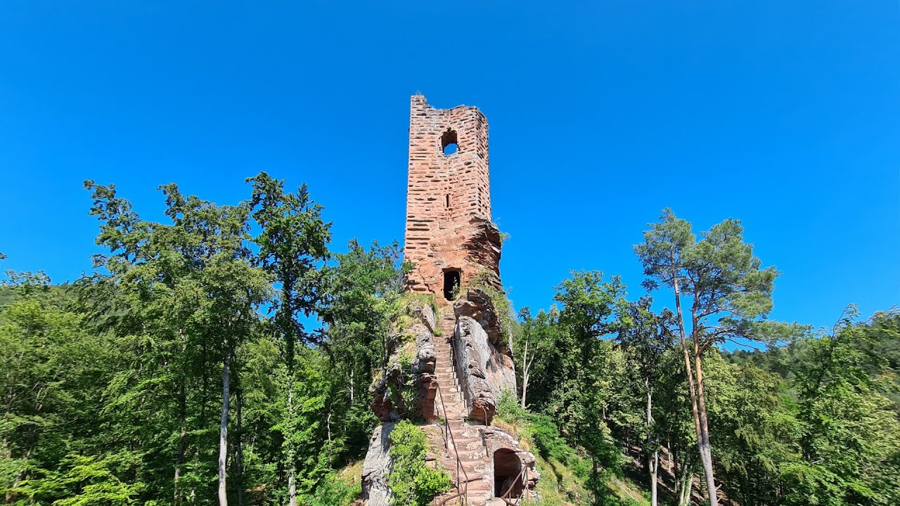 Castle Ruin Wasigenstein 🇫🇷 - YouTube