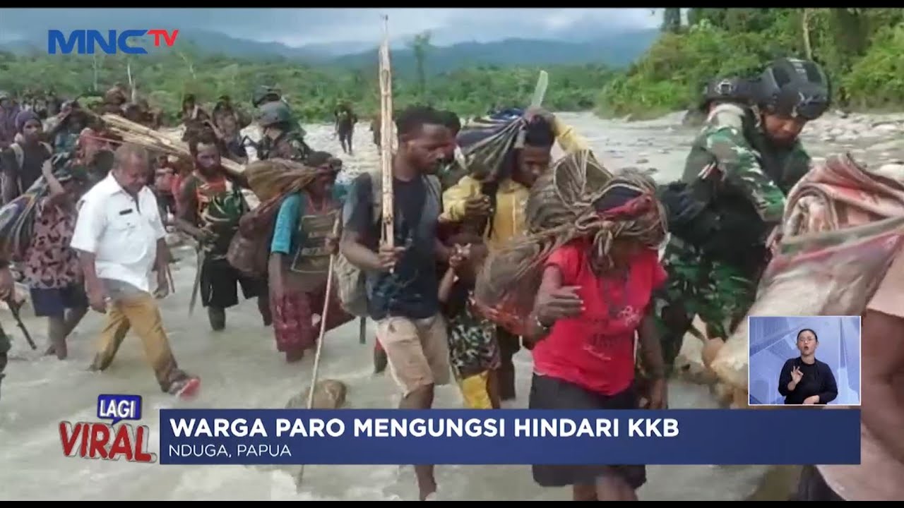 Tim Gabungan TNI Polri Jemput Warga Paro Nduga, Papua yang Hindari KKB ...