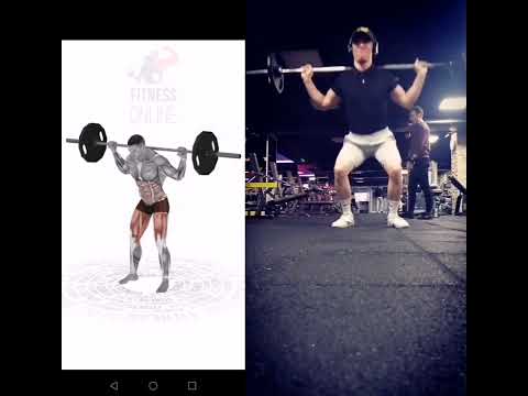 Geniş duruşlu halter ağız kavgasıBu egzersiz femoral eklem ve kalça##Aciklama kisminda detayli######