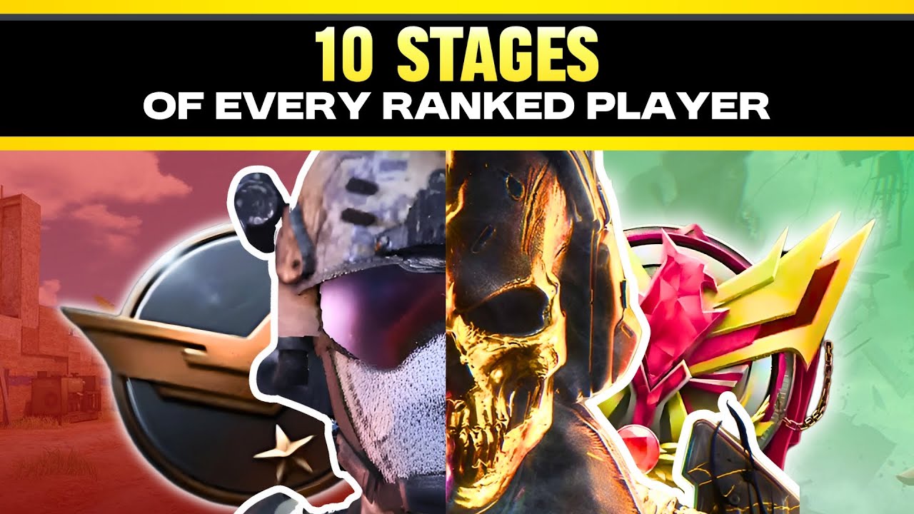 10 Stages of EVERY RANKED PLAYER in Cod Mobile - YouTube
