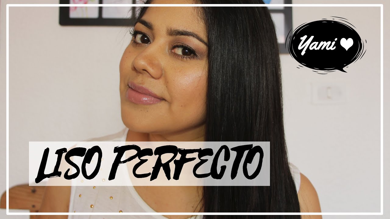 Liso Perfecto: ¿Cómo me Plancho el Cabello? / How to get a Shiny and ...