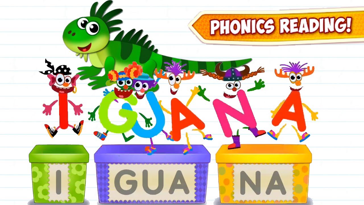 Bini ABC Boxes A to Z - Read and Spell First Words Phonics Kids - YouTube