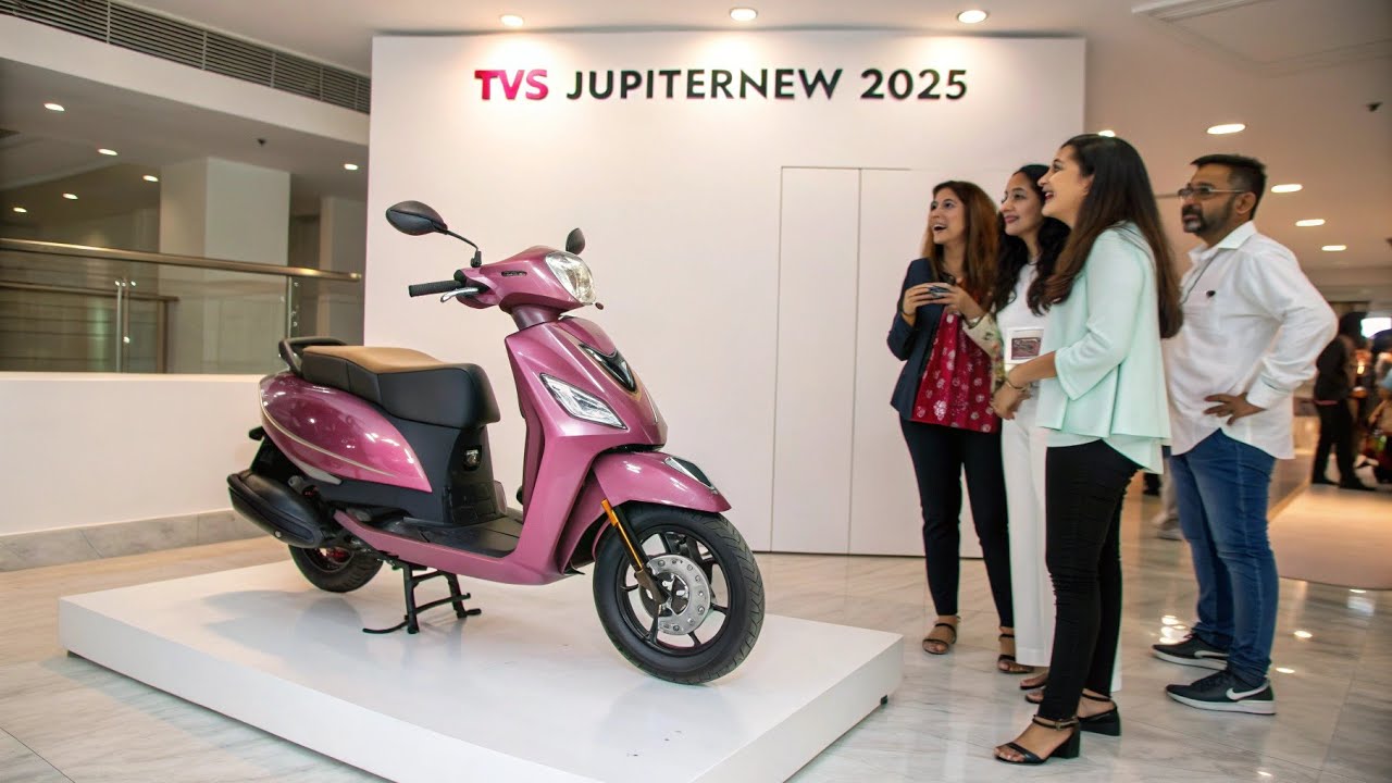New 2025 TVS Jupiter finally launched!!! - YouTube