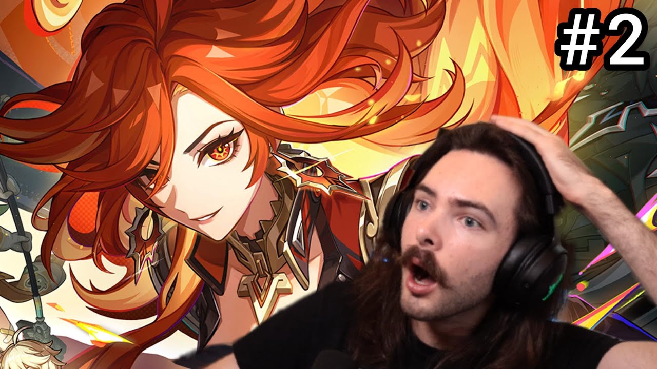 GENSHIN IMPACT, PREMIÈRE apparition de l'ARCHON PYRO ( Elle est swag ...