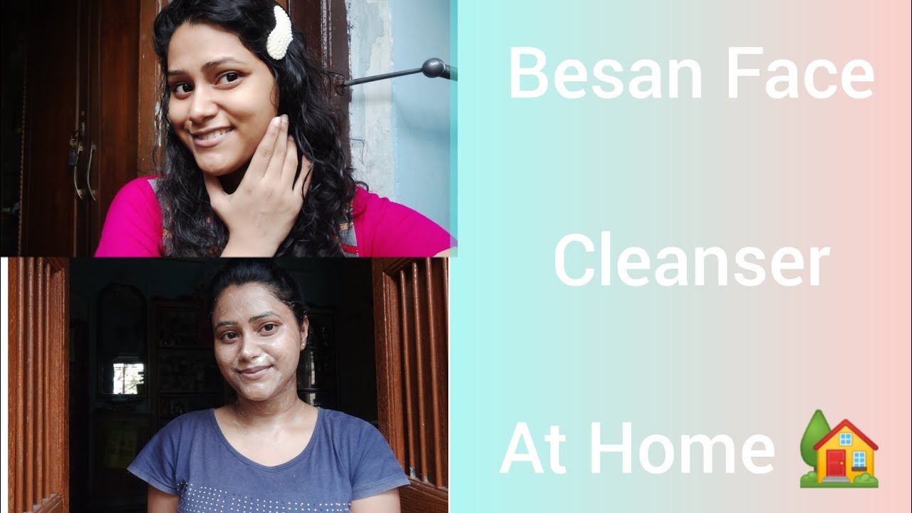 Easiest Besan Face wash/cleanser at Home 🏠@short467 - YouTube