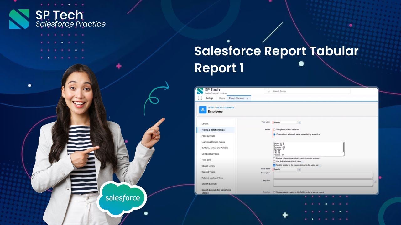 Pt- 31 | Salesforce Report Tabular Report 1 | Salesforce Training ...