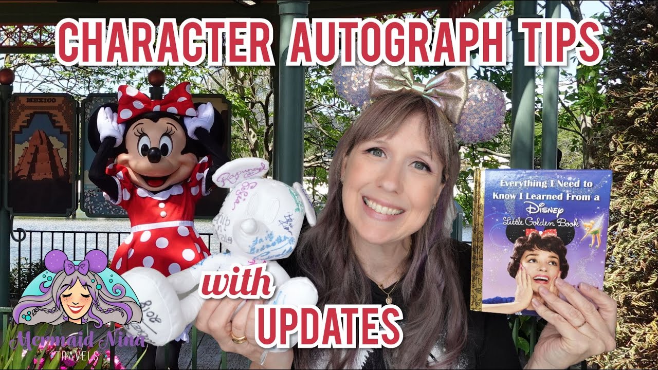 Characters Disney World 2022 - Autograph TIPS - YouTube