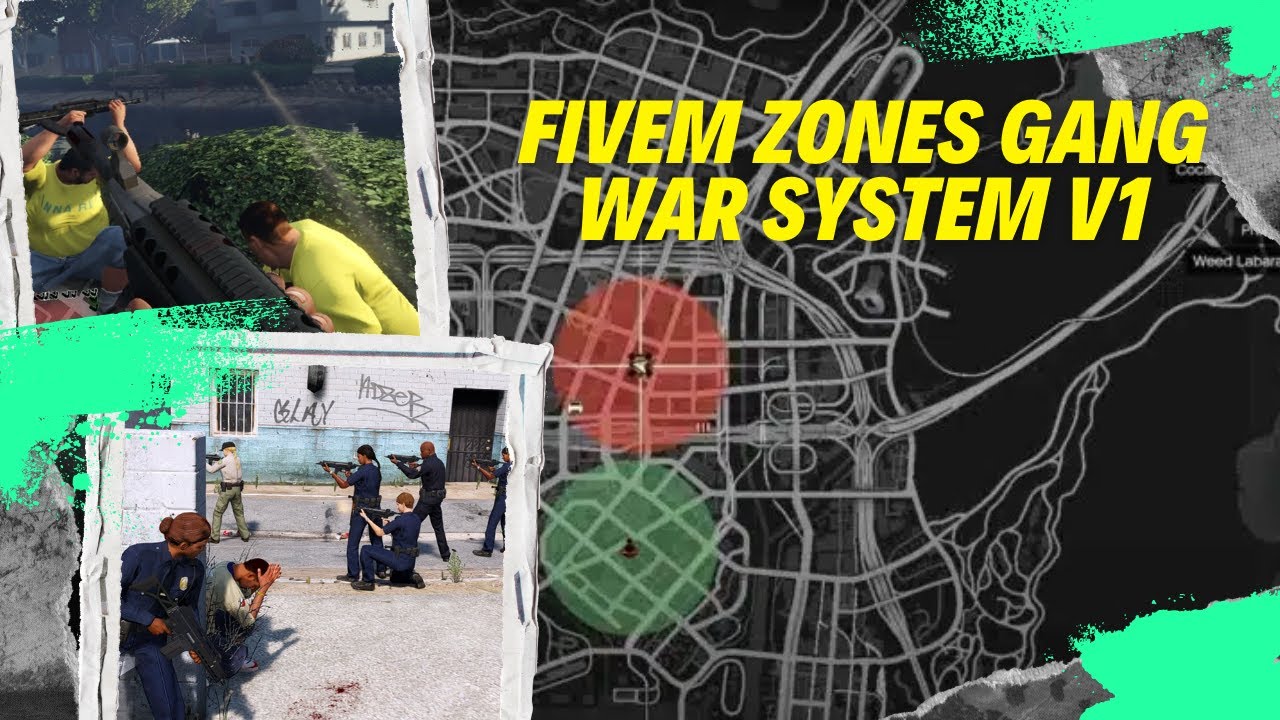 [ FiveM Scripts ] Fivem Zones Gang War System V1 | FiveM Shop - FiveM Mod | FiveM Mlos - YouTube