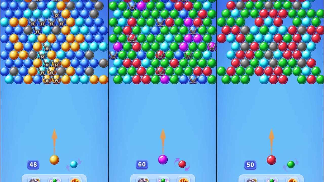 Bubble Shooter Pop Bubbles All Levels 181-185 Gameplay Walkthrough ...