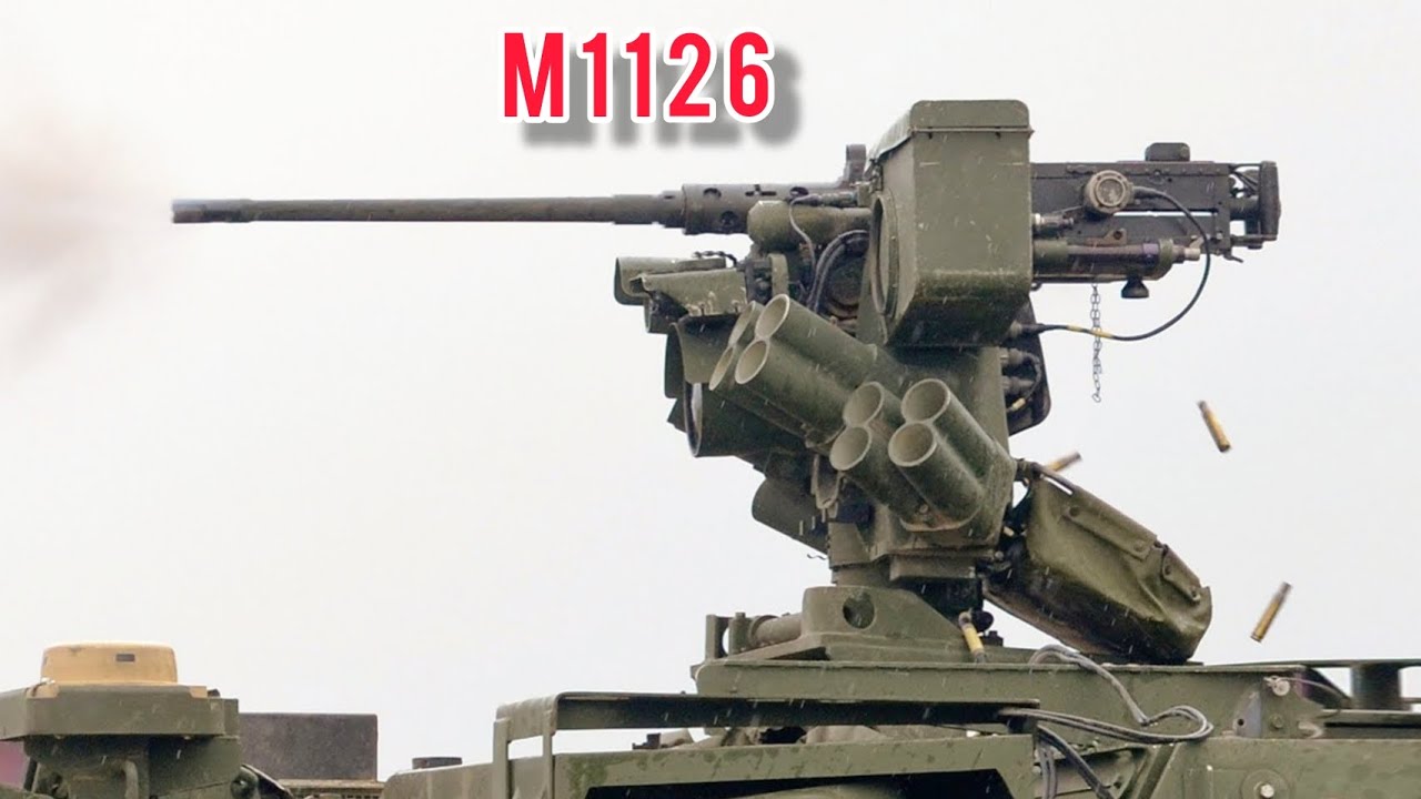 Protector RWS Live Fire - M1126 Stryker & Cougar MRAP on the Range ...