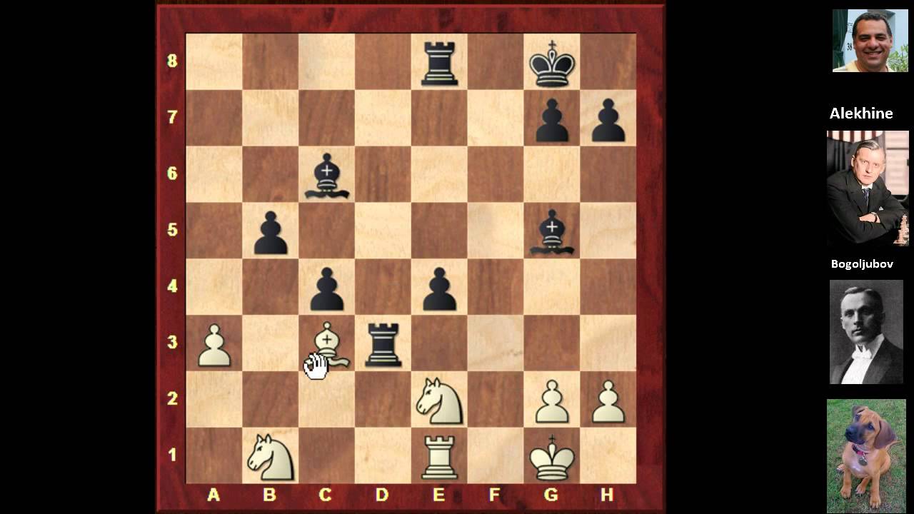 Chess Strategy: Evolution of Chess Style #101 - Efim Bogoljubov vs ...