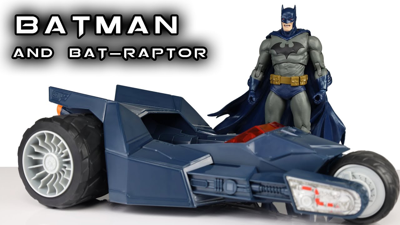 McFarlane Toys BATMAN & BAT-RAPTOR Action Figure Review - YouTube