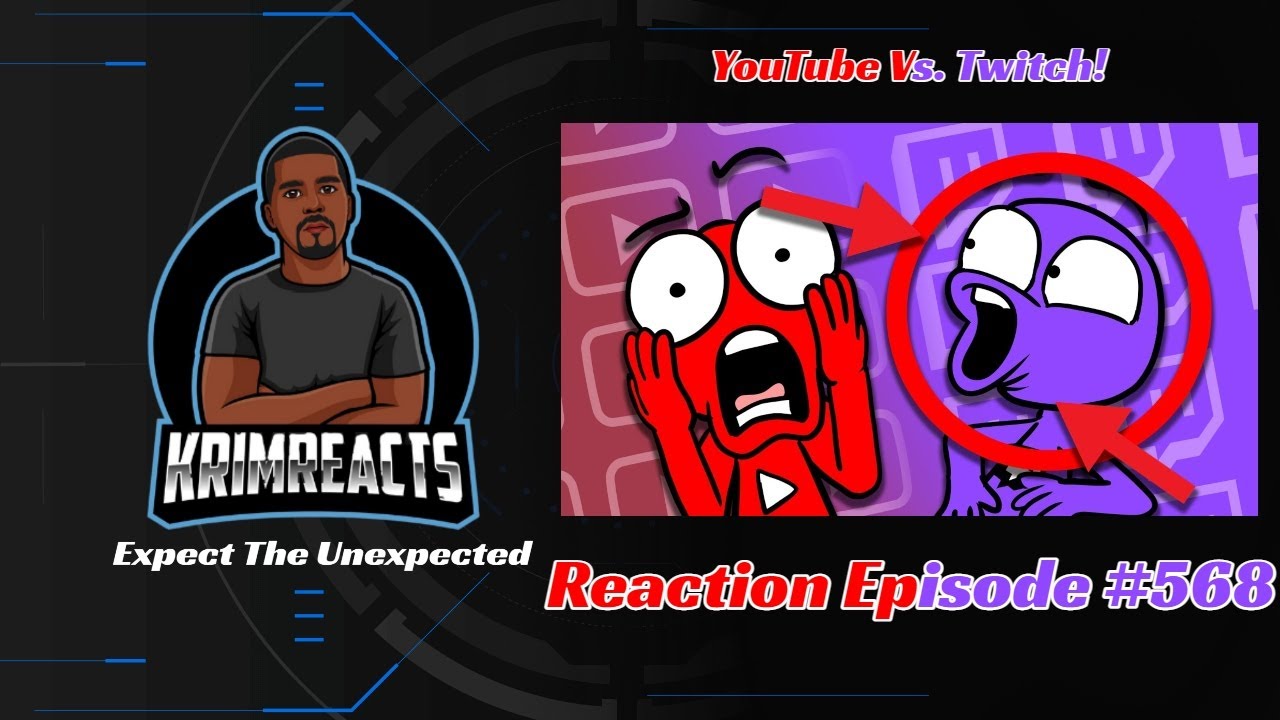 YouTube Vs. Twitch Rap battle REACTION | KrimReacts #568 - YouTube