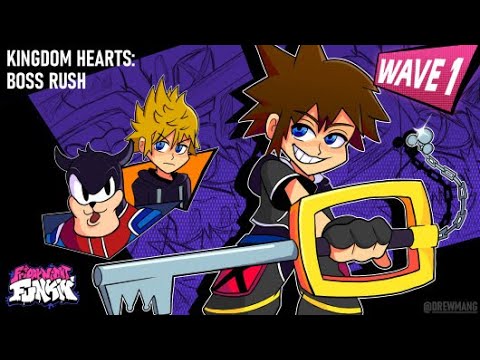 Friday Night Funkin' - Kingdom Hearts Boss Rush Wave 1 (FNF MODS) #fnf ...
