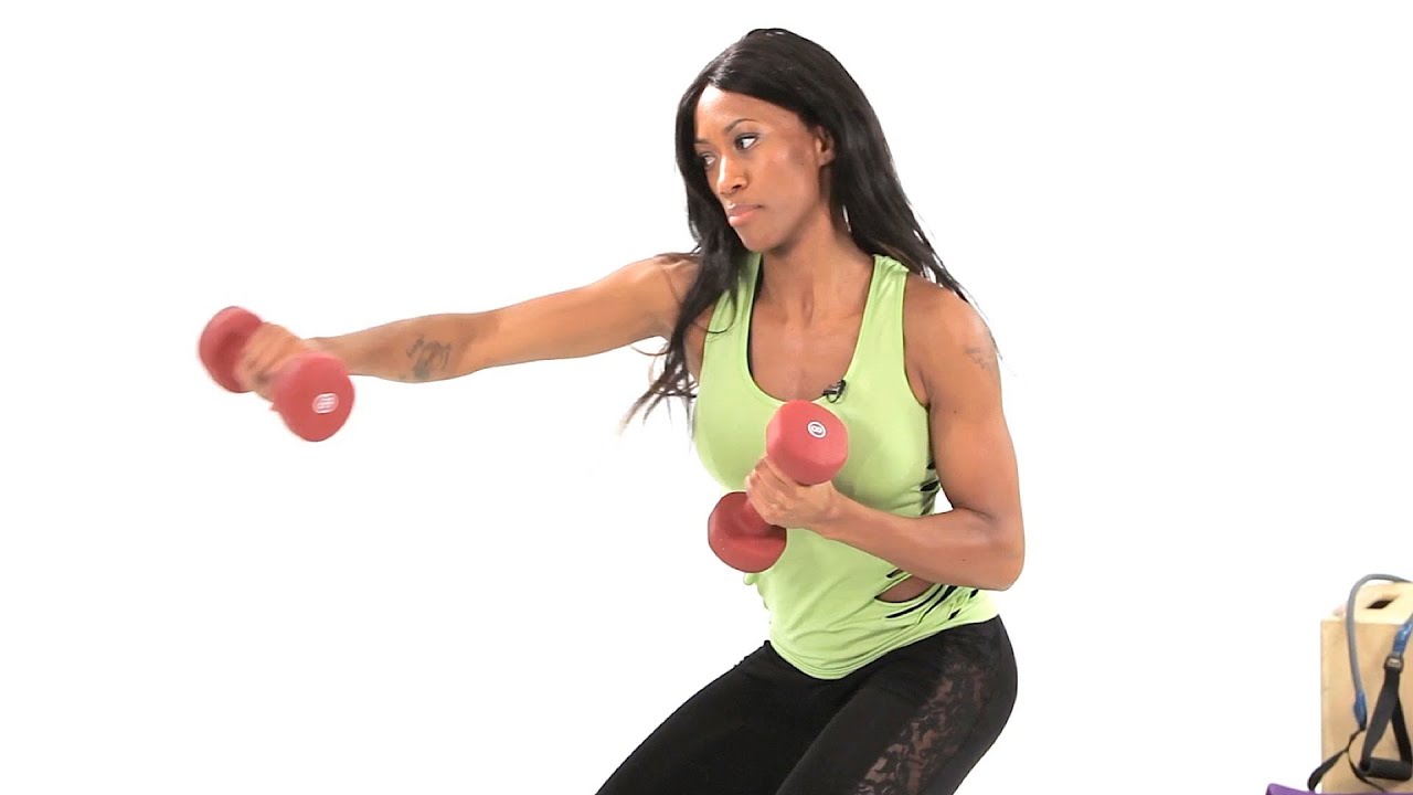 How to Do a 180 Jump with Punches | Plyometric Exercises - YouTube