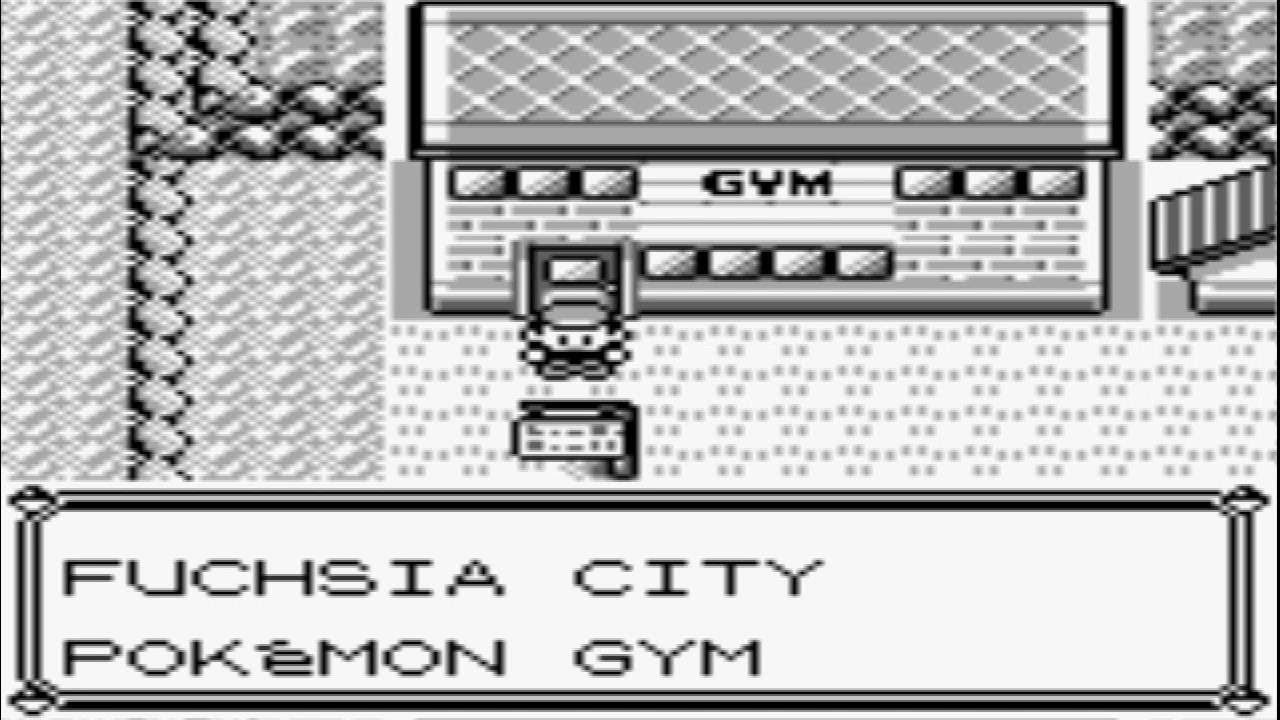 Pokémon Red and Blue - Fuchsia City Gym Pokémon Battle (Part 101) - YouTube