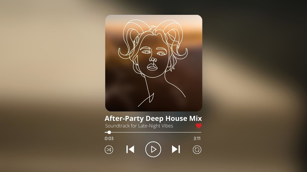 After-Party Deep House Mix | The Perfect Soundtrack for Late-Night Vibes - YouTube