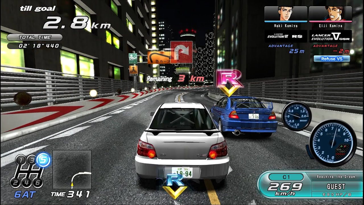 Wangan Midnight Maximum Tune 5 (Namco Bandai Games 2014) - Stages 41-45 ...