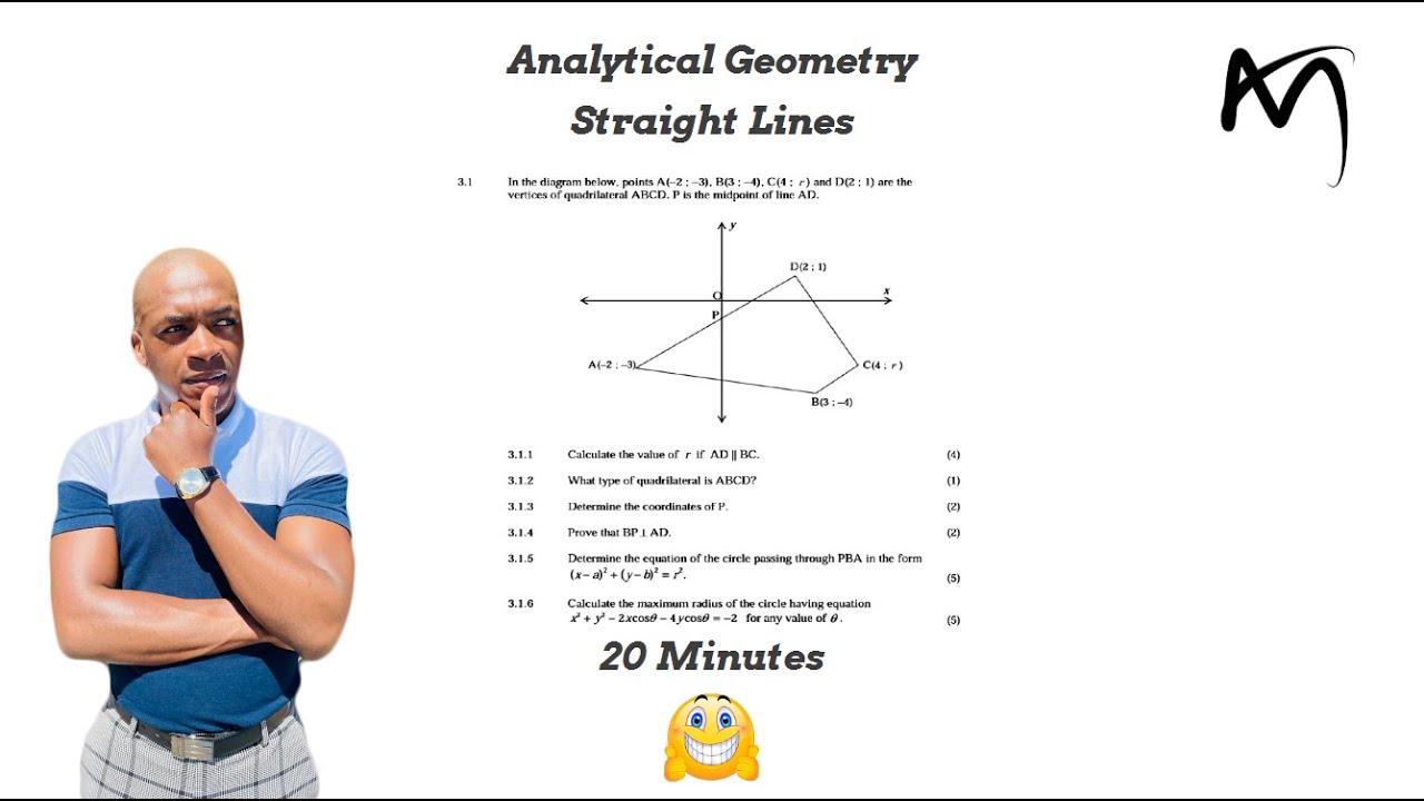 Analytical Geometry Revision | Straight Lines | Mathematics | - YouTube