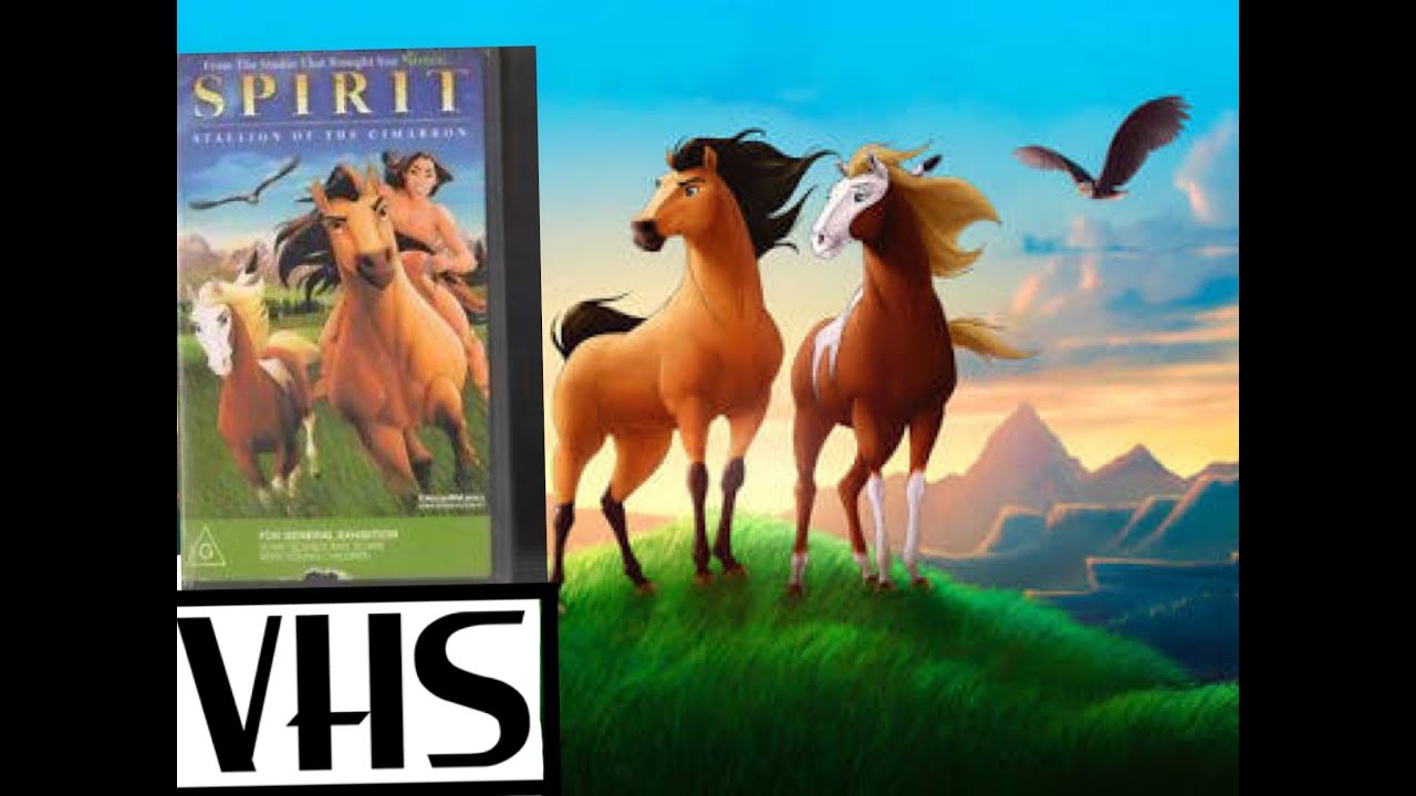 Opening To Spirit Stallion Of the Cimarron VHS 2002 Australia - YouTube