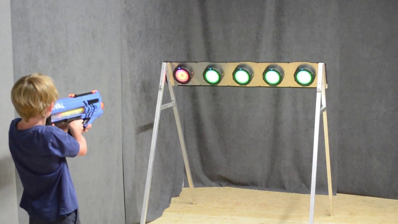 IoTargeting: Indoor target system - YouTube
