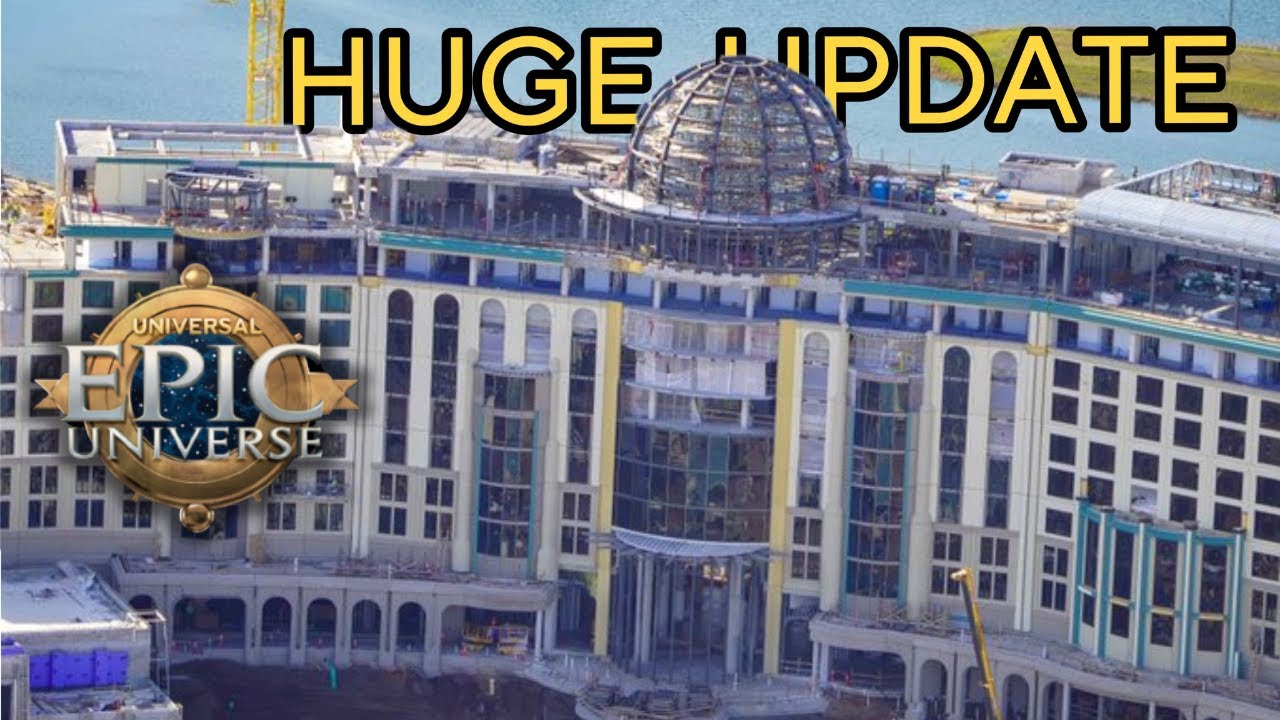 Epic Universe MEGA Construction Update | Universal Orlando Resort - YouTube