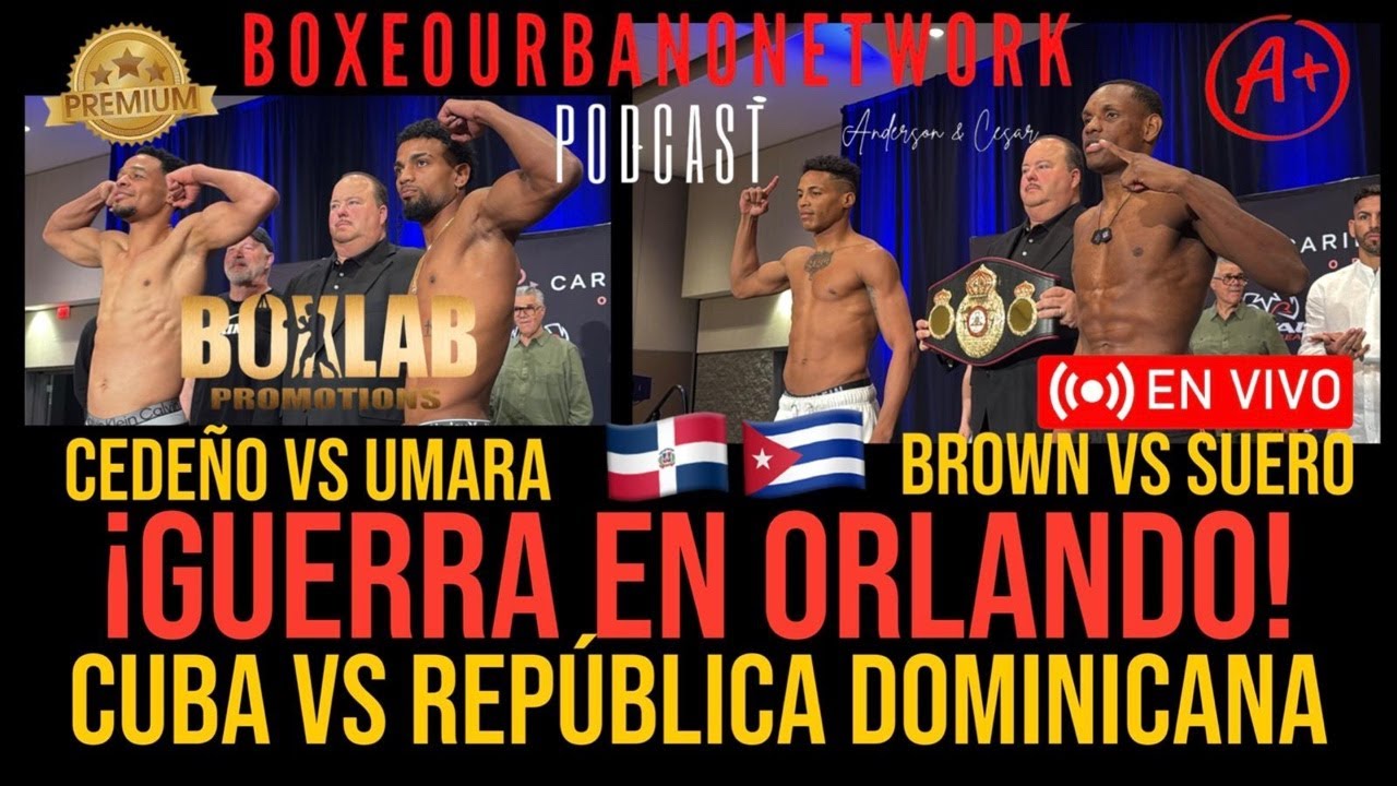 ¡Guerra Caribeña! Kevin Brown vs Steuri Suero y Hendri Cedeño vs Umara ...
