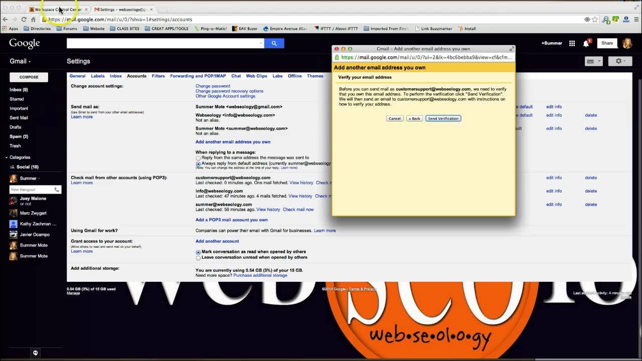 How to use Gmail to Fetch Emails - YouTube