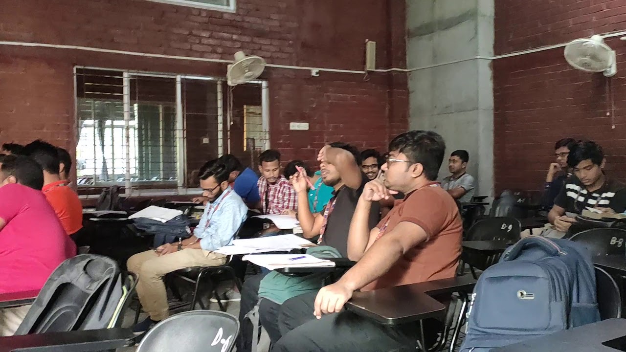 AutoCAD class in IUBAT - YouTube