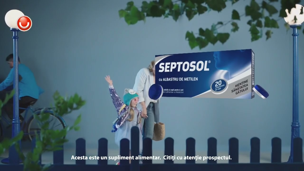 Reclamă Septosol - Cu albastru de metilen [2022] - YouTube
