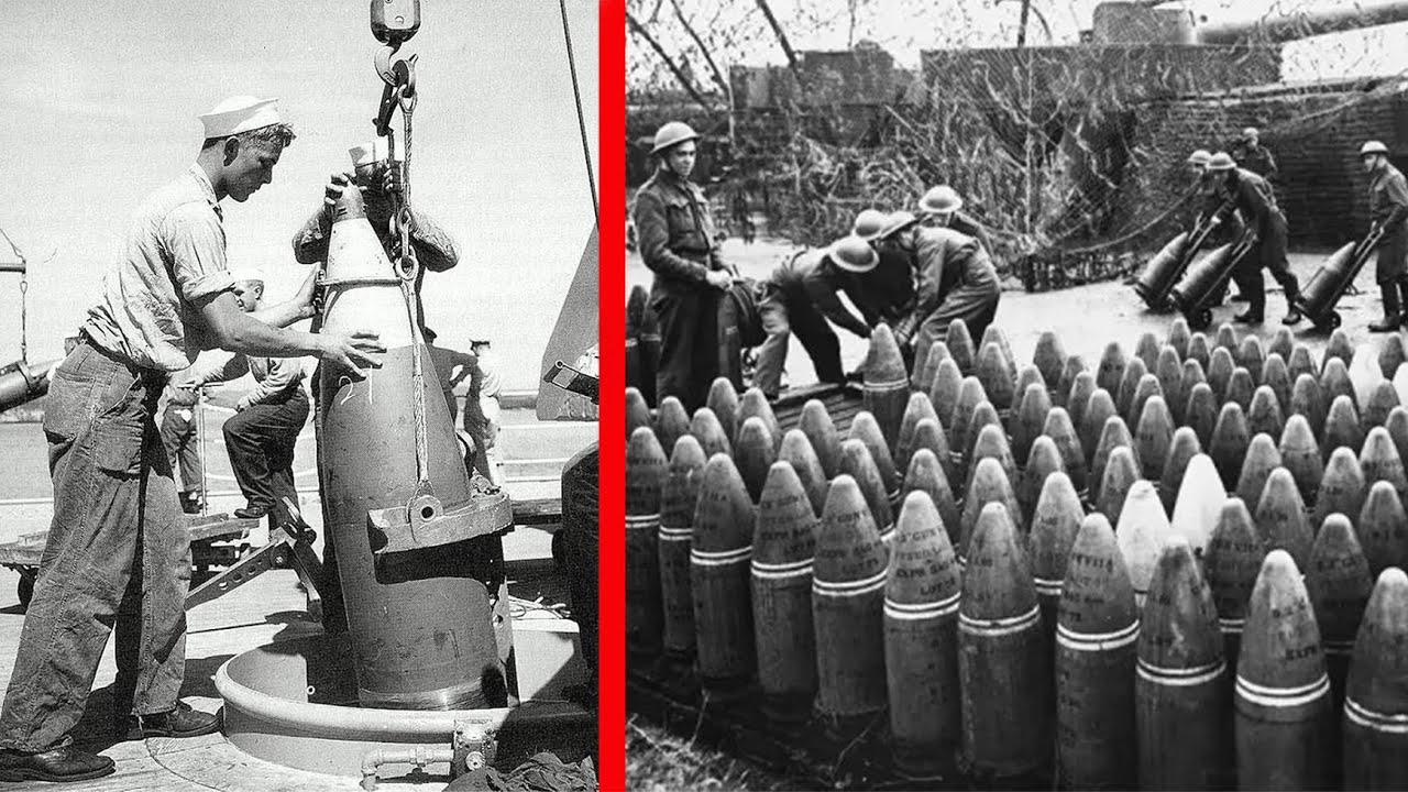 Inside the 1-Ton Monster: How WW2 Naval Shells Smashed Battleships ...