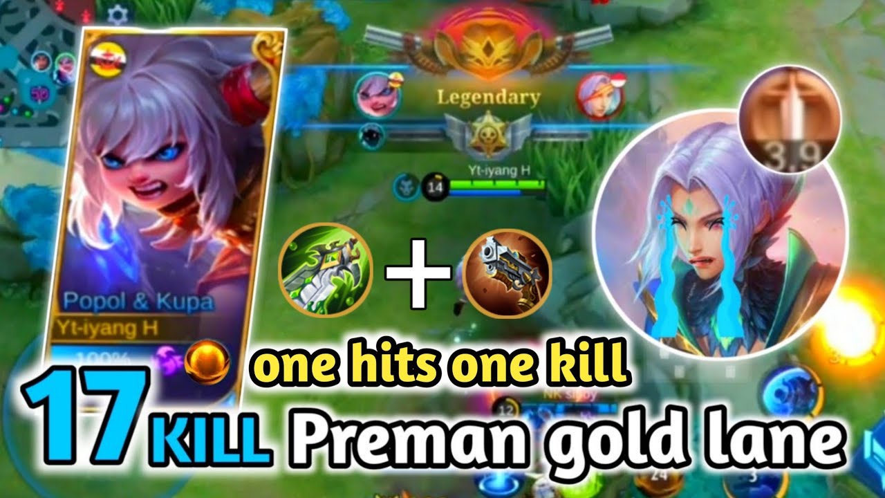 GAMEPLAY POPOL & KUPA MM TERBAIK 2022 - BUILD ITEM TERSAKIT POPOL ...