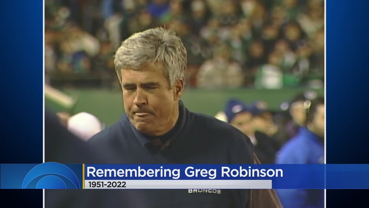 Denver Broncos, Fans Remember Defensive Coordinator Greg Robinson - YouTube