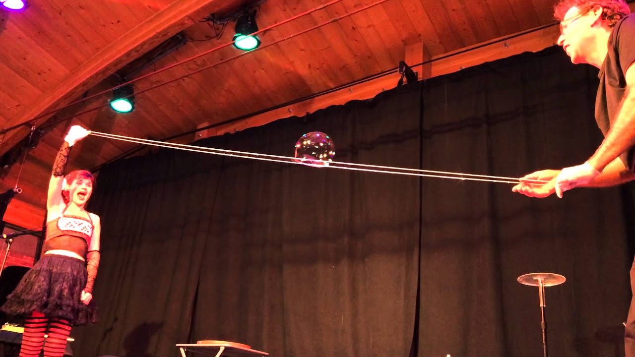 Bubble Going Up String - YouTube