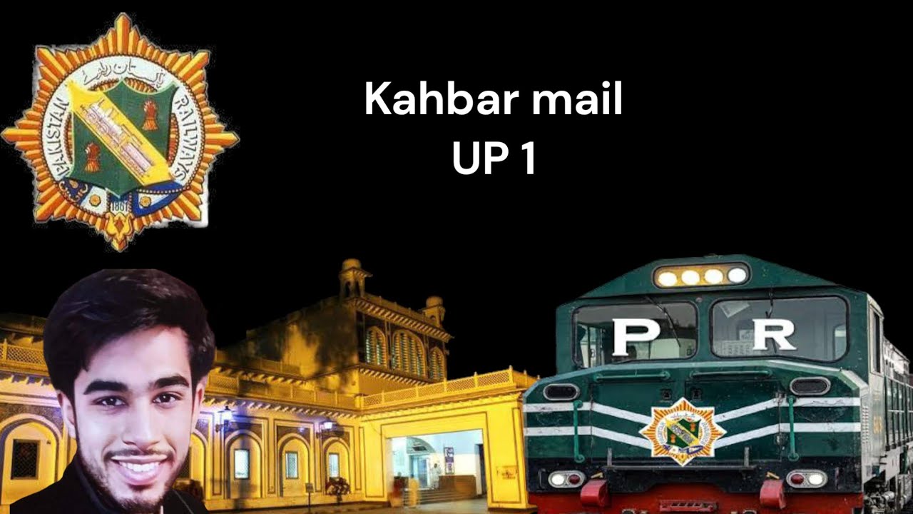 kahbar Mail 1UP Arrival in Multan Crossing 110 kph Speed Army dairy ...